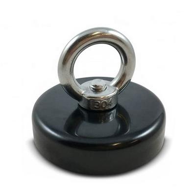 Cina UPN04-75 Magnete da pesca al neodimio da 350 libbre con cerniera e tipo di gancio di tolleranza /-0,1 mm in vendita