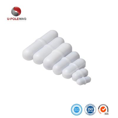 Cina Temperatura di lavoro massima 80 Centigradi PTFE Magnetic Stirring Rod per la miscelazione in laboratorio in vendita
