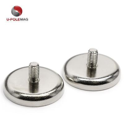 Cina Magneti di neodimio compositi Magneti di tazze di neodimio forti con stelo maschile a filo M4 in vendita
