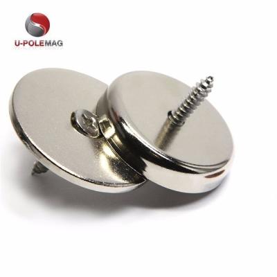 Cina Magneti di neodimio compositi Magneti di tazze di neodimio forti con stelo maschile a filo M4 in vendita