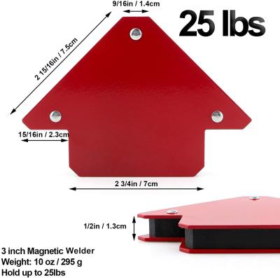 Cina Tenitori di saldature magnetiche a forma di freccia per angoli multipli 2.2kg Supporto personalizzato OEM in vendita