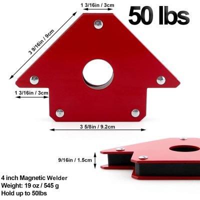 Cina Tenitori di saldature magnetiche a forma di freccia per angoli multipli 2.2kg Supporto personalizzato OEM in vendita