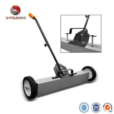China 24 Inch Magnetic Sweeper with Wheels Experience Easy Cleaning Like Never Before for sale