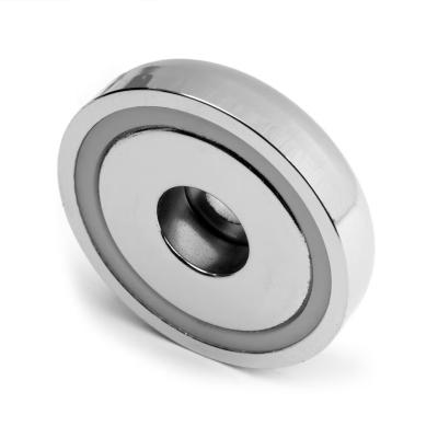 Cina Magnete a pentola D48MM con resistenza al buco di controborro e tolleranza di precisione in vendita