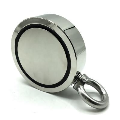 Cina Magnete da pesca al neodimio di densità con bullone M8 e forza di trazione di 80 kg di diametro di 48 mm in vendita