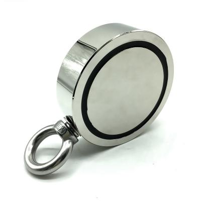 Cina Magnete da pesca al neodimio di densità con bullone M8 e forza di trazione di 80 kg di diametro di 48 mm in vendita
