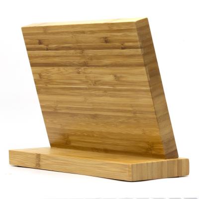 Cina ISO9001 2000 Sistema Legno naturale di bambù Magnetico coltello blocco portatore Disegno personalizzato in vendita