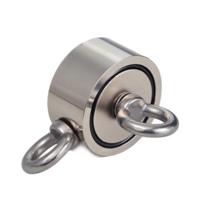 Cina 300KG Pull Force Cup forma doppia faccia di pesca Magnet holder per il recupero affidabile in vendita