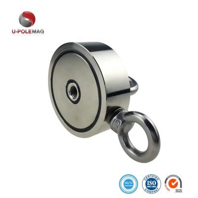 Cina 300KG Pull Force Cup forma doppia faccia di pesca Magnet holder per il recupero affidabile in vendita
