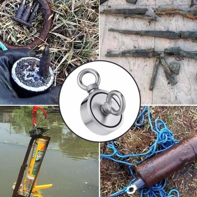 Cina Kit di pesca a magnete di neodimio super forte con forza di trazione di 2000 libbre e tolleranza precisa in vendita
