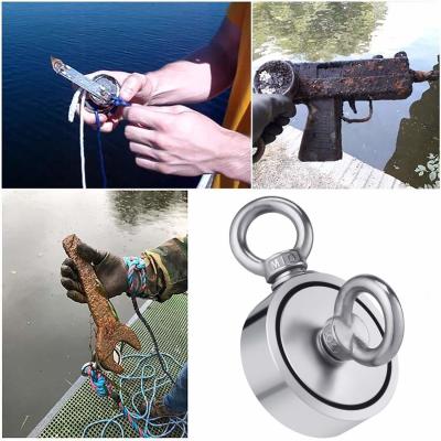 Cina Kit di pesca a magnete di neodimio super forte con forza di trazione di 2000 libbre e tolleranza precisa in vendita
