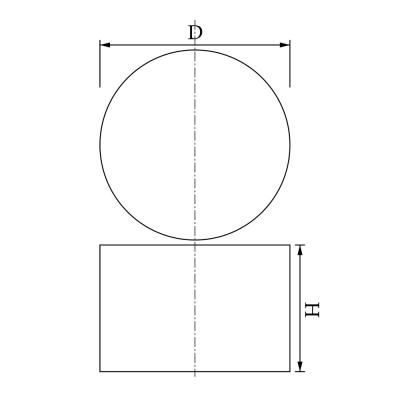 Cina 6Magnete di neodimio a disco rotondo superforte di grado NdFeB per esperimenti scientifici in vendita
