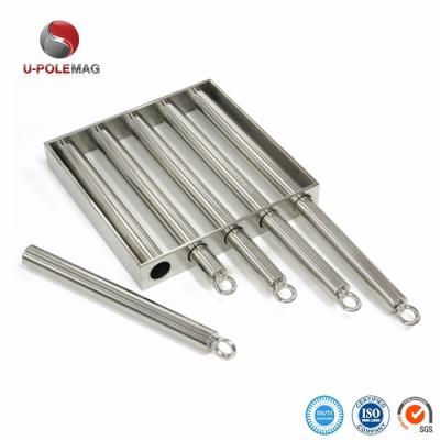 Cina OEM ODM 12000 Gauss Magnetic Separator Bar con magnete permanente e rivestimento in nichel in vendita