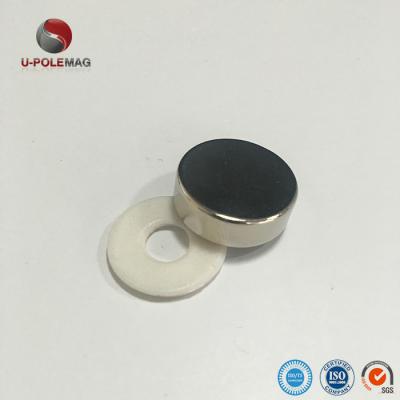 Cina 5000 Gauss Magnete a disco di neodimio Temperatura massima di lavoro 80 Centigradi Tolleranza ±1% in vendita