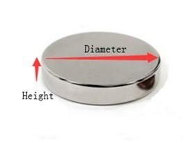 Cina Magnete a disco sottile con rivestimento permanente in nichel e tolleranza ± 5% in vendita