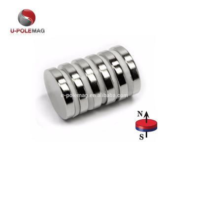 Cina Magnete a disco sottile con rivestimento permanente in nichel e tolleranza ± 5% in vendita