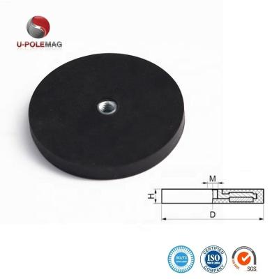 Cina Gomma composta a magnete di neodimio rivestita per applicazioni industriali pesanti in vendita