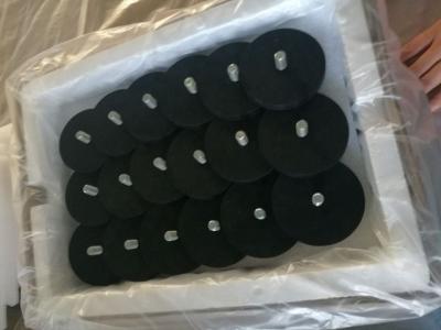 Cina Facile da installare D43 D66 D88mm Magnete di montaggio in gomma con filo interno in vendita