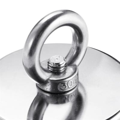 China Power 500KG Pulling Force Neodymium Salvage Magnet for Metal Detecting in Rivers and Seas for sale