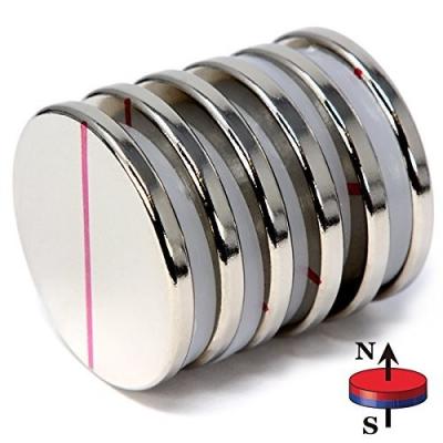 China N42 Dunne permanente neodymiummagneet met op maat gemaakte ontwerp en ISO9001 2000 systeem Te koop