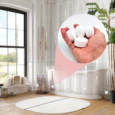 中国 D40 * 15mm フェライト磁石とゴム材料のカスタマイズされた磁気カーテン重量 販売のため