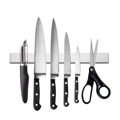 Cina 80C Magnetic Knife Rack Accessoio da cucina in acciaio inossidabile per lo stoccaggio resistente alla ruggine in vendita