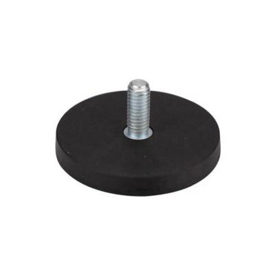 Cina D66mm Magneti di vasca di neodimio gommato con forza di 20 kg e rivestimento in gomma resistente in vendita