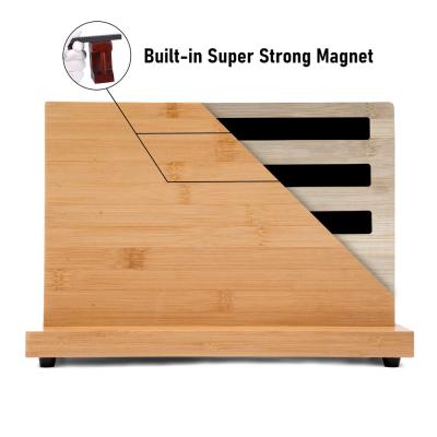 Cina Tenitore di blocchi di coltelli magnetici ecologici con potenti disegni su misura magnetici in vendita