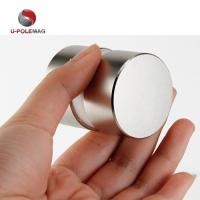 China Max working temperature 60 Centigrade Round Disc Strong Thin Permanent Neodymium Magnets for sale
