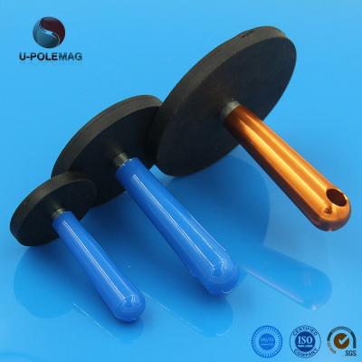 Cina Magnete industriale Magneto a pentola ricoperto di gomma potente con attraente forza magnetica in vendita