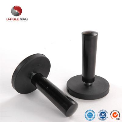 Cina Magnete industriale Magneto a pentola ricoperto di gomma potente con attraente forza magnetica in vendita