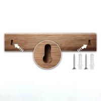 China Practical Kitchen Tool Walnut Magnetic Knife Holder with Multi Purpose Functionality for sale