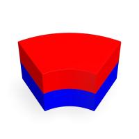 China Customized Wedge Neodymium Magnet for High Temperature Halbach Array Motor Performance for sale