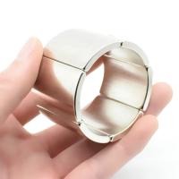 China Punching Processing Service Neodymium Magnet for Generators Permanent Trapezoid Shape for sale