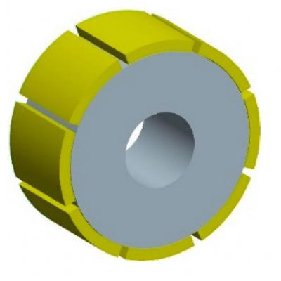 China Materiais principais NdFeB Magnético em forma de ventilador personalizado N52 para aplicações versáteis à venda