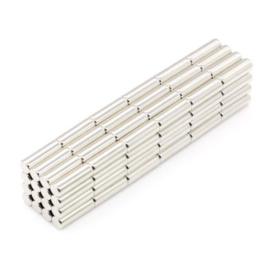 Cina Magnete a cilindro magnetizzato diametralmente con rivestimento in NiCuNi o Zn e tolleranza ± 1% in vendita