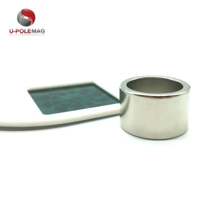 Cina Magnete di neodimio permanente per anello rotondo di cilindro polipolare superforte su misura NdFeb in vendita