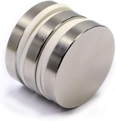 Cina 38.1x6.35mm Magnete N52 super forte con tolleranza di precisione /-0.05mm e nickel plating in vendita