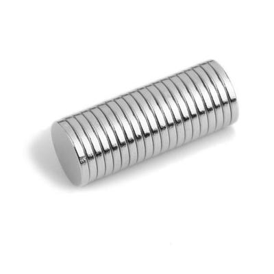 Cina 20 anni Magnete a disco di neodimio personalizzato 10 mm x 2 mm per applicazioni ad alta temperatura in vendita