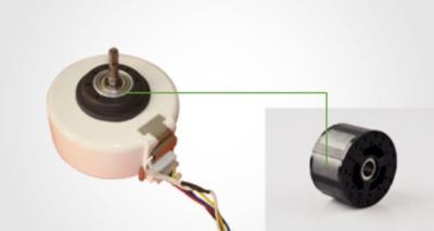 Cina Magnete per piastrelle in arco ceramico di ferrite personalizzato con ventilatore di condizionamento d'aria in vendita