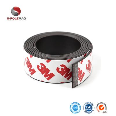 Cina Striscia magnetica di gomma flessibile personalizzata con adesivo 3M L1MxW20xT1mm Tolleranza ±1% in vendita