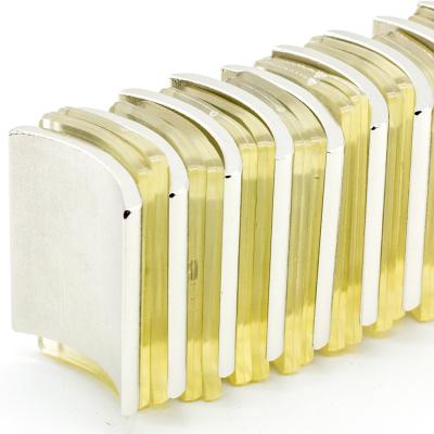 Cina N35SH Magnete NdFeB permanente per motori Magnete di neodimio a segmento di arco personalizzato in vendita