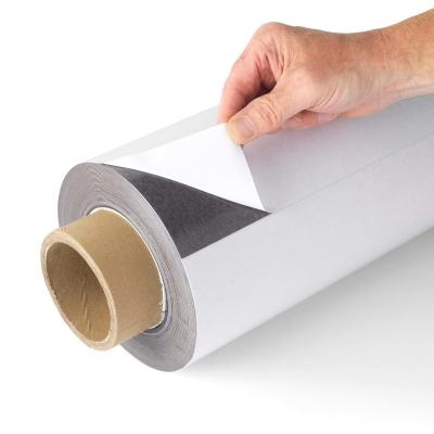 Cina Magnete di gomma composito bianco in PVC/rollo di fogli magnetici per applicazioni versatili in vendita