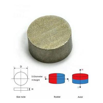 Cina Sistema di sensori Tolleranza magnetica a disco SmCo ±10% Densità 7,3-7,5 g/cm3 Temperatura elevata in vendita