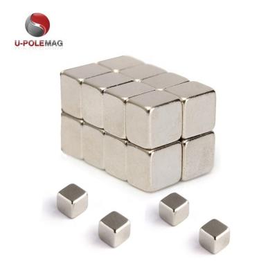 Китай ISO14001 2004 NdFeB Grade Custom N52 Кубический магнит редкоземельный Постоянный неодимовый магнит продается