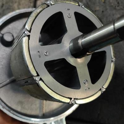 China Krachtige permanente neodymiummagneetrotor voor motoren met perforatiebewerking Te koop