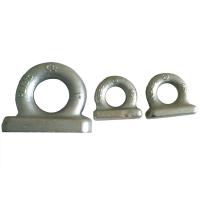 China 2T Marine Rigging Hardware Self Colored Rectangular Base Heavy Duty Eye Plate for sale