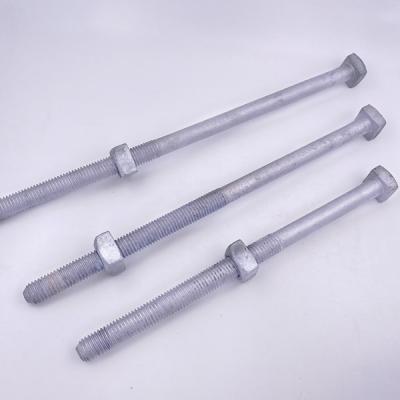 China 8 de 36 à linha elétrica da polegada encaixes do HDG do quadrado cabeças da polegada aparafusam o ISO à venda