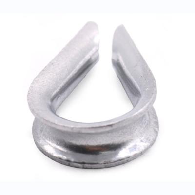 China Hete Gesmede Electric Power-Montage HDG Guy Wire Thimble Te koop