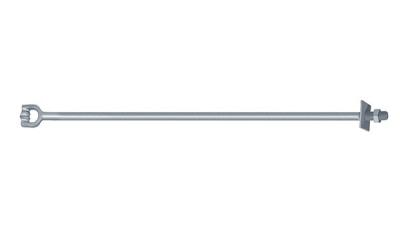 China Electric Power-Lijnmontage HDG Guy Anchor Rod 6in tot 10in Te koop